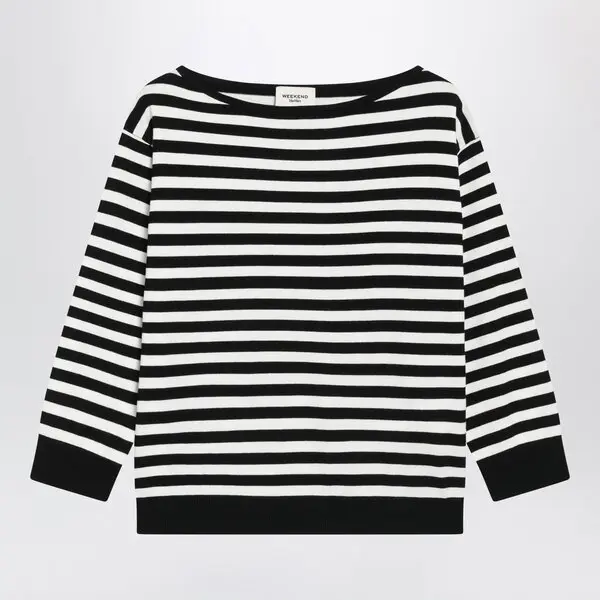 Max Mara Weekend Viscose Sweater - Black