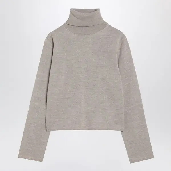 MAISON MARGIELA Wool Blend Mini Turtleneck Sweater
