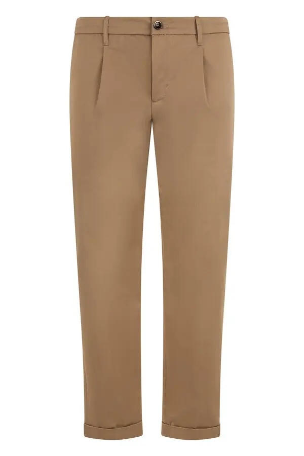 NINE:INTHE:MORNING Slim-fit Cotton Mini Pleat Pants