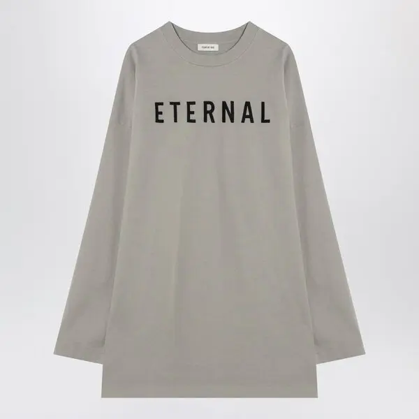 Fear Of God Dove- Mini T-shirt For - Grey