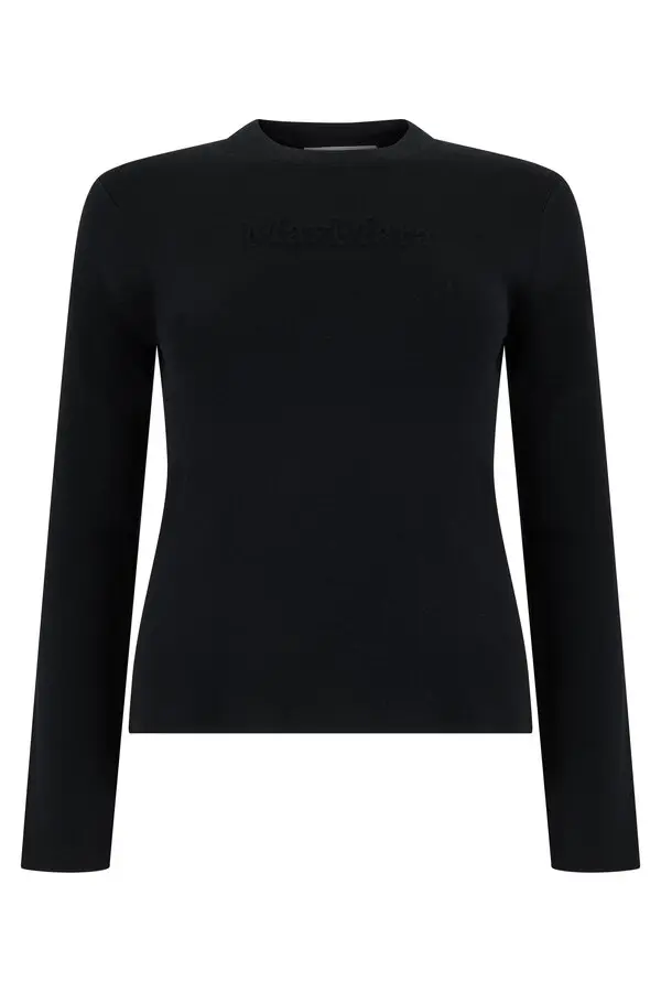 Max Mara Wool Sweater With Logo
