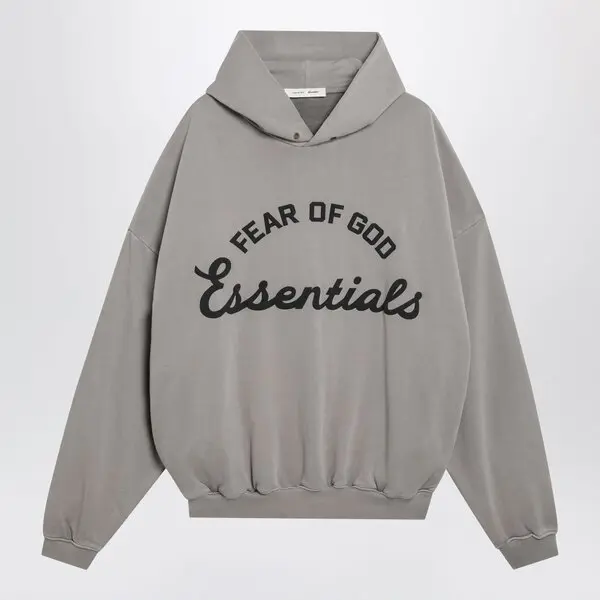 Fear Of God 90s Faded Seal Cotton Fleece Sweatshirt - Grey