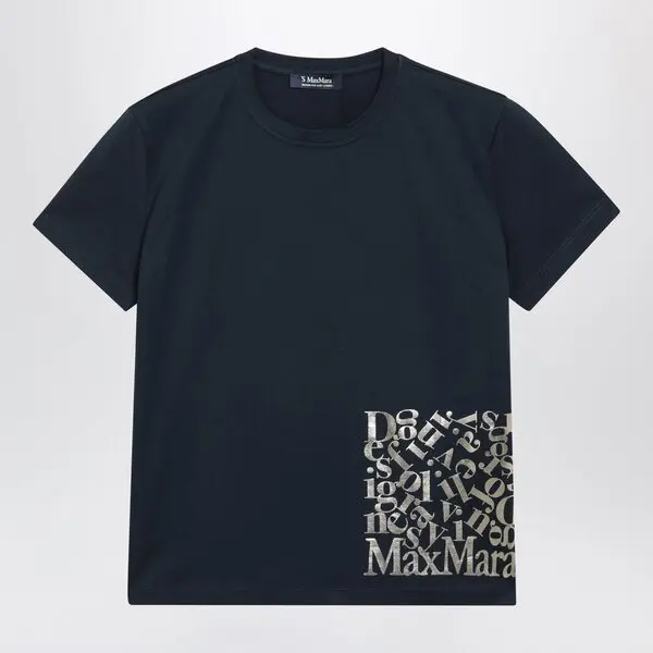 MAX MARA`S Logo-print Cotton T-shirt For