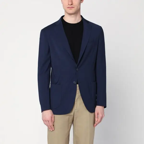 SANTANIELLO Inspired Single-breasted Wool-blend Mini Jacket For