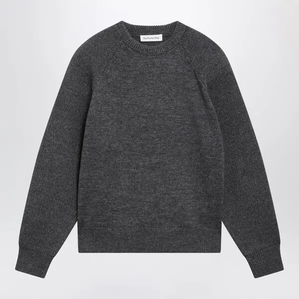THE FRANKIE SHOP Wool-blend Mini Sweater For - Grey