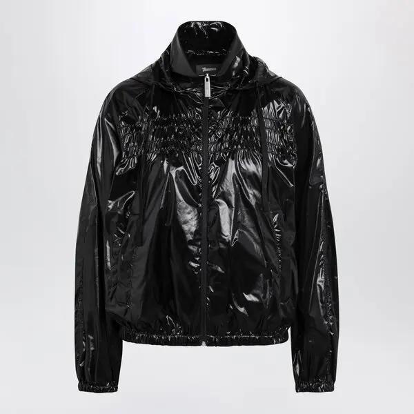 Herno Shiny Nylon Jacket - Black