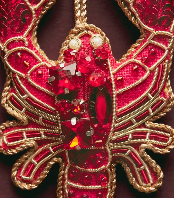 KATIE LARMOUR Embellished Lobster Tree Decoration