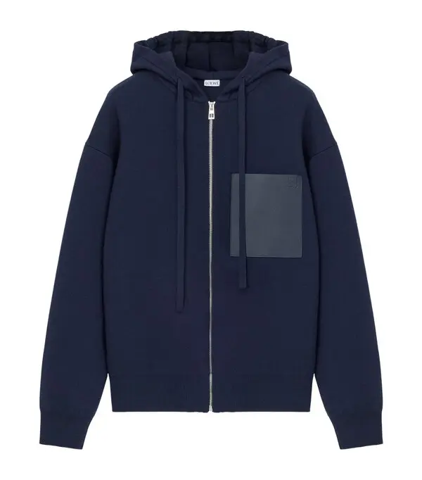 Loewe Wool Zip-up Hoodie