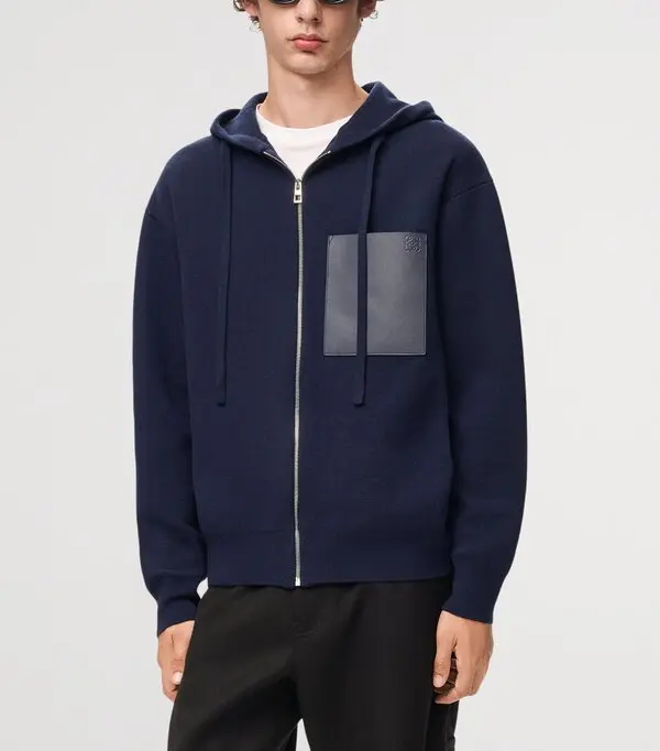Loewe Wool Zip-up Hoodie