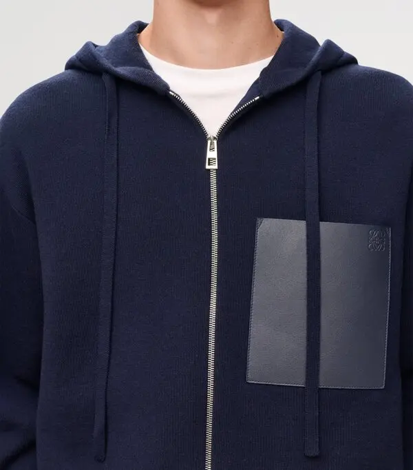 Loewe Wool Zip-up Hoodie