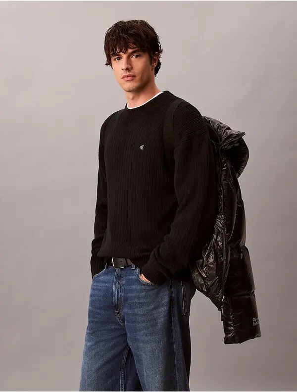 Calvin Klein Glossy Detachable Hood Down Puffer Jacket