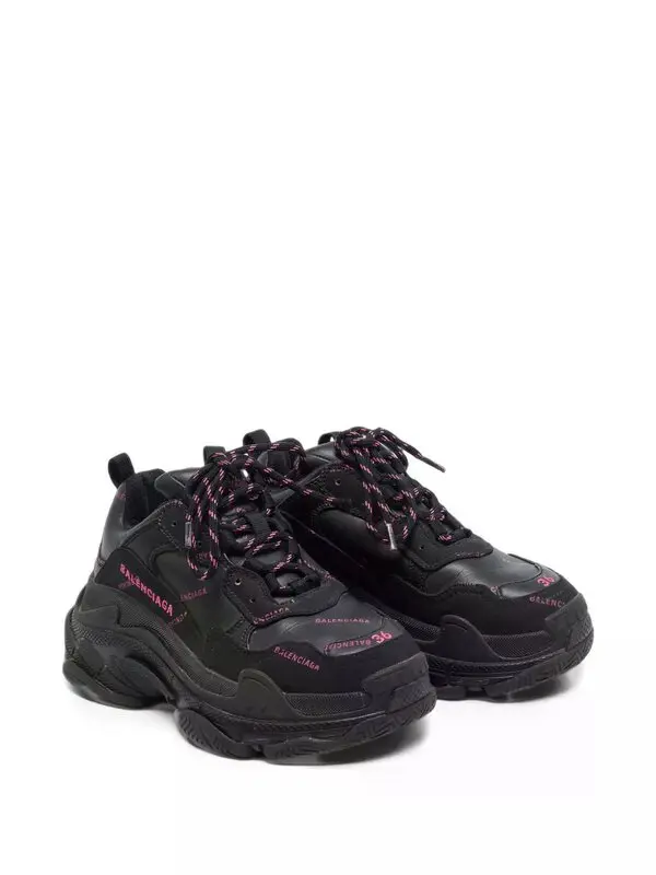 Balenciaga Triple S Clear Sneakers
