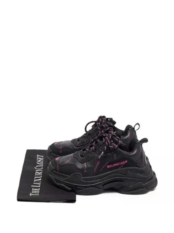 Balenciaga Triple S Clear Sneakers
