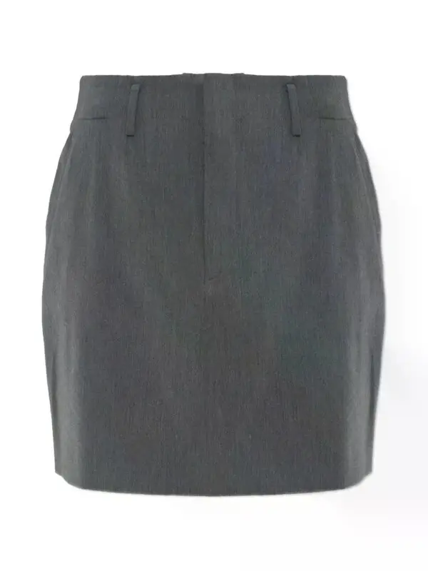 AKEP Belt-loops Mini Skirt