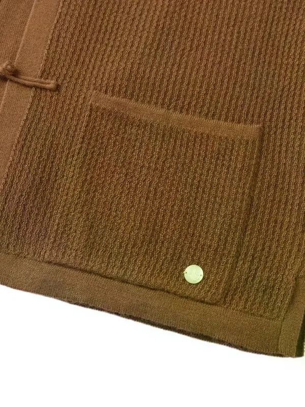 Shanghai Tang Coin Frog-fastening Cardigan