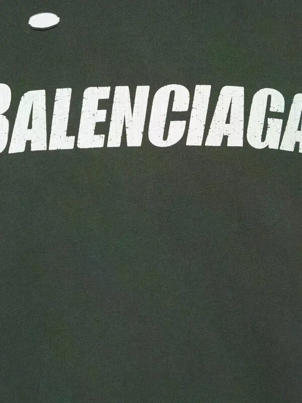 Balenciaga 2021 Unfit Distressed T-shirt