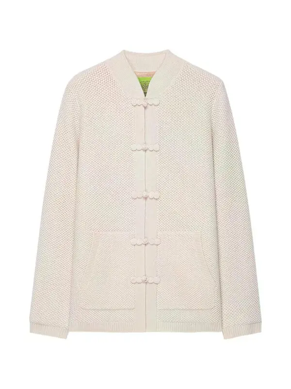 Shanghai Tang Tang Frog-fastening Cardigan