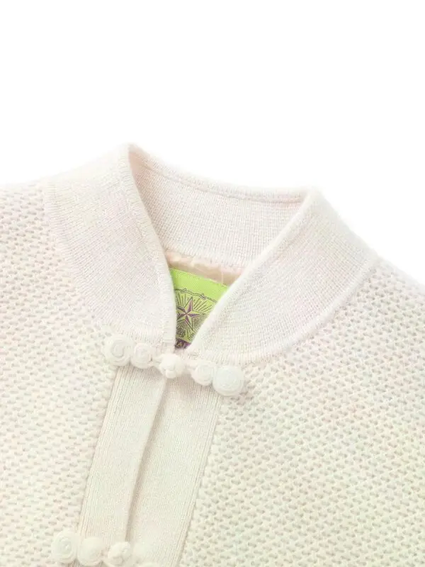 Shanghai Tang Tang Frog-fastening Cardigan