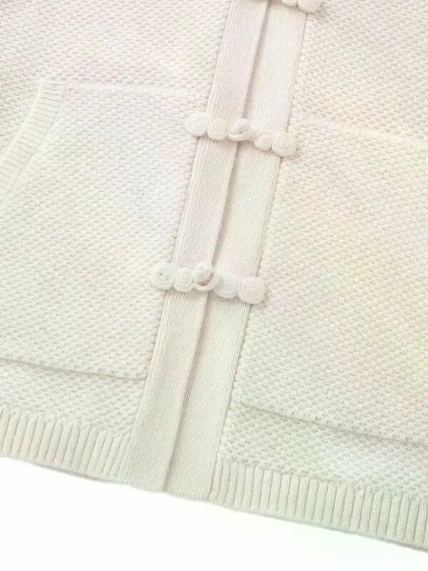 Shanghai Tang Tang Frog-fastening Cardigan