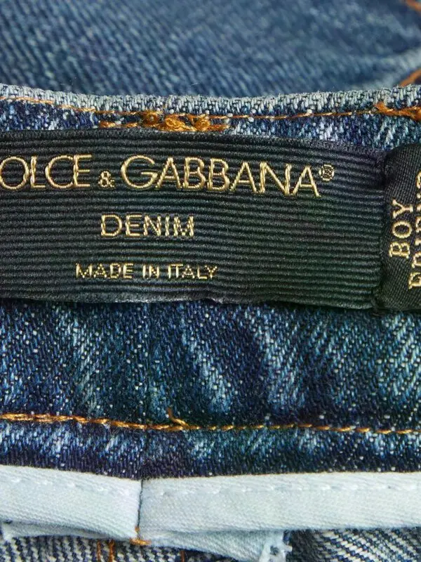 Dolce & Gabbana Distressed Boyfriend Jeans
