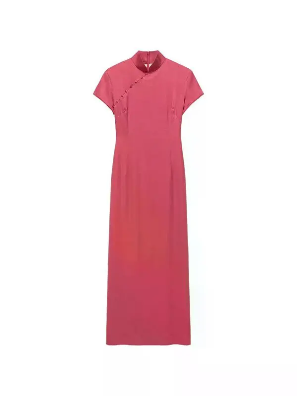 Shanghai Tang Qipao Maxi Dress