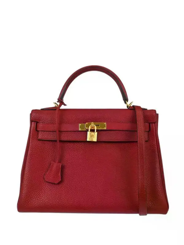 Hermès 2016 32 Kelly Retourne Tote Bag - Red