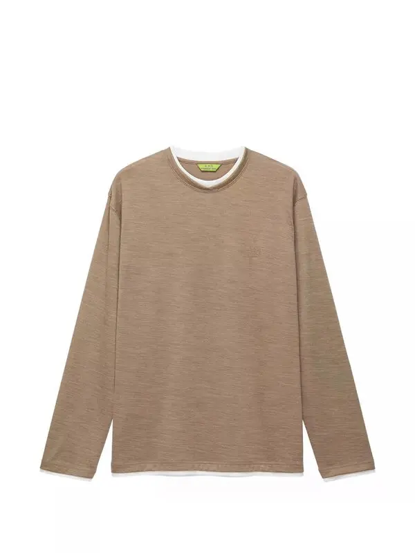Shanghai Tang Shou Layered-detail T-shirt