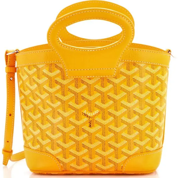 Goyard Beluga Bag Coated Canvas Mini - Yellow