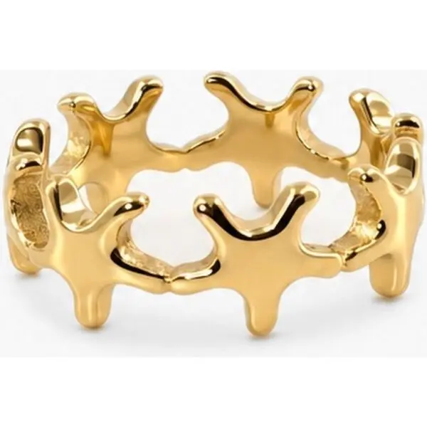 MEIDEYA Starfish Band Ring - Gold