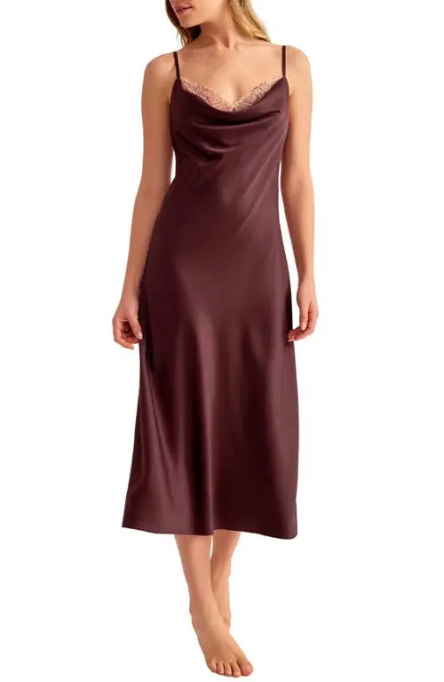 Rya Collection Mirage Cowl Neck Gown