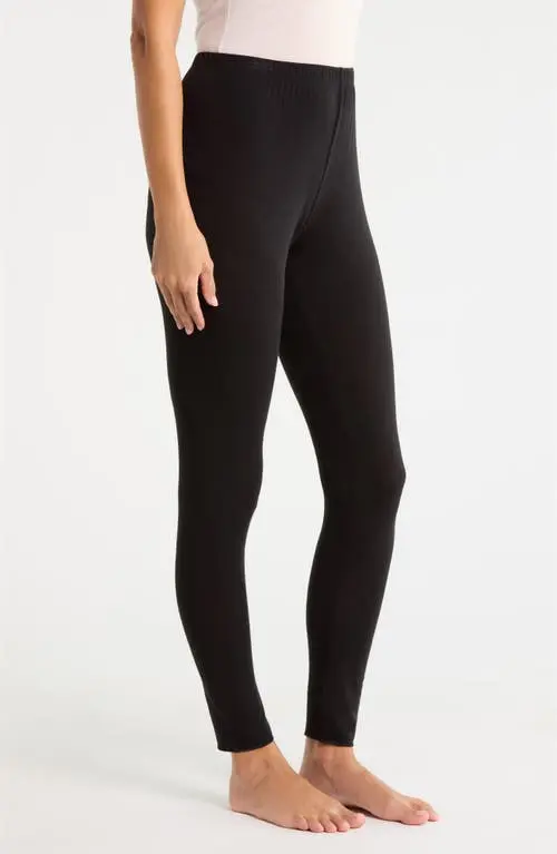 Nordstrom Luxe Layering Leggings - Black