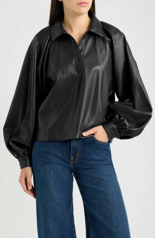 FRNCH Seorak Faux Leather Jacket
