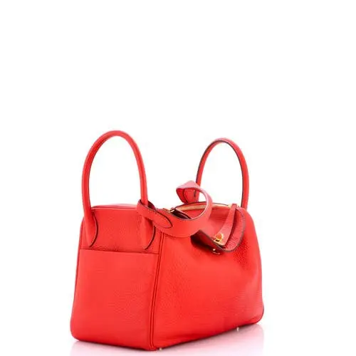Hermès Lindy Bag Clemence 30 - Red