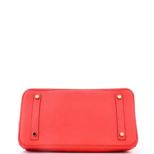 Hermès Birkin Handbag Togo With Gold Hardware 30
