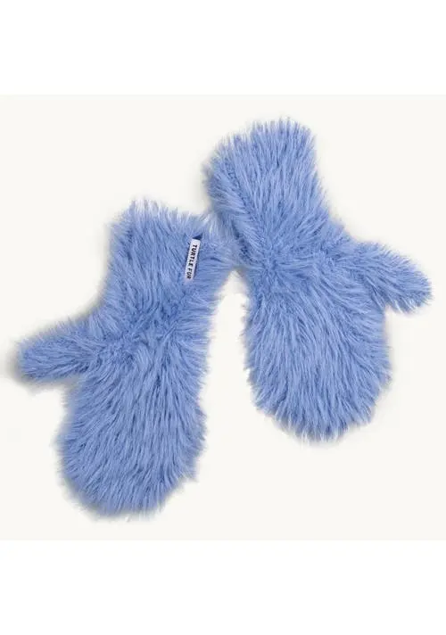 Turtle Fur Sweetums Knit Mittens - Sky