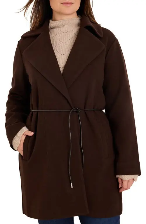 NIC+ZOE Knit Twill Wrap Jacket