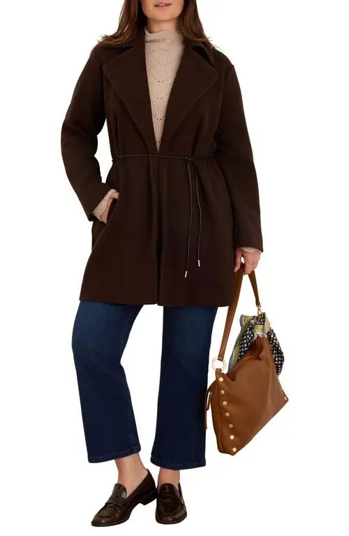 NIC+ZOE Knit Twill Wrap Jacket