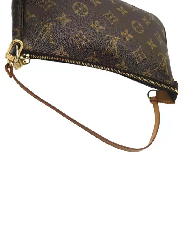 LOUIS VUITTON 2001 Monogram Pochette Accessoires Shoulder Bag - Brown