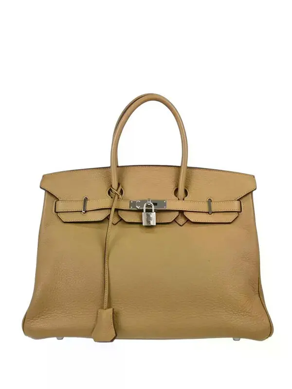 Hermès 2008 Togo Birkin 35 Handbag - Neutrals