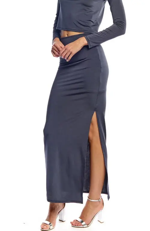 LBLC THE LABEL Porter Long Maxi Skirt