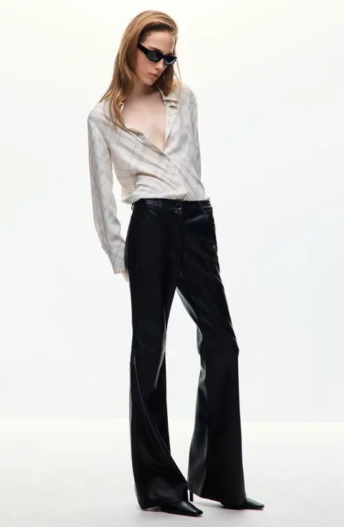 Mango Printed Straight Shirt