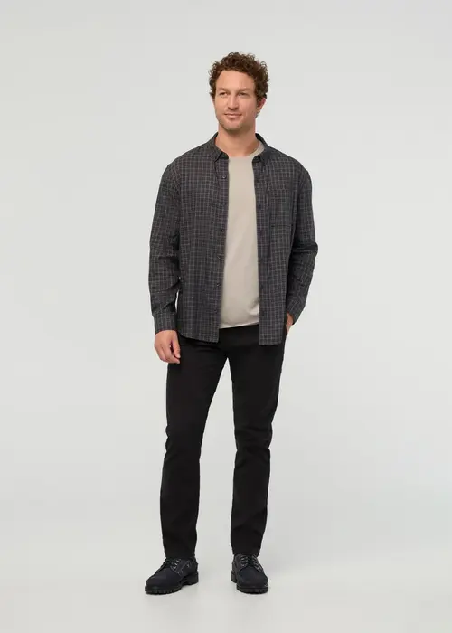 DUER Deluxe Twill Trouser - Black