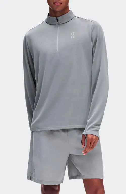 On Core Quarter Zip Performance T-shirt - Apollo