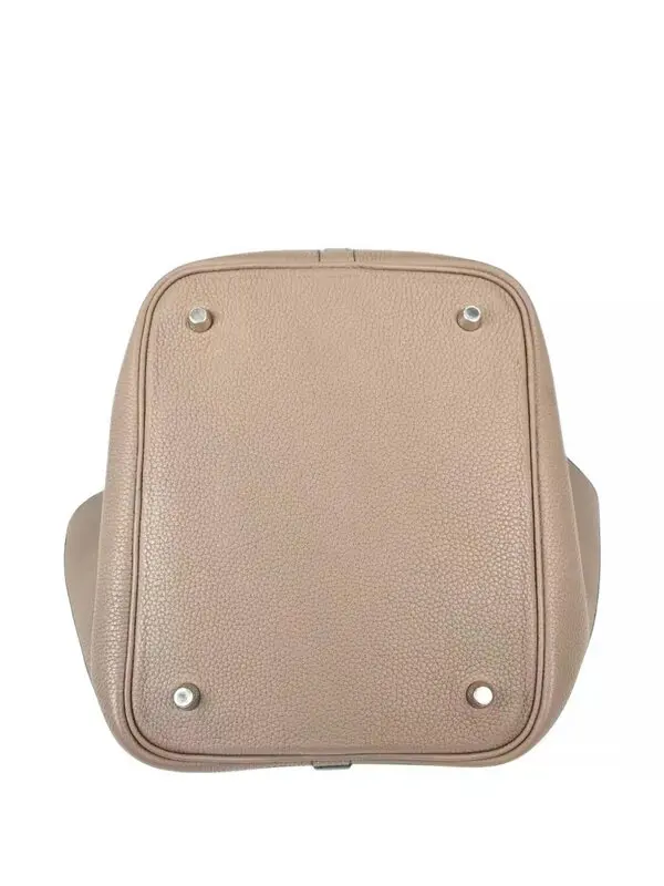 Hermès 2019 Gm Taurillon Clemence Picotin Lock Tote Bag - Neutrals