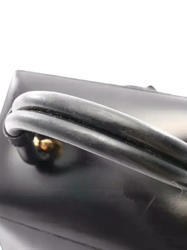 Loewe 1970-1980 Leather Anagram Vanity Bag
