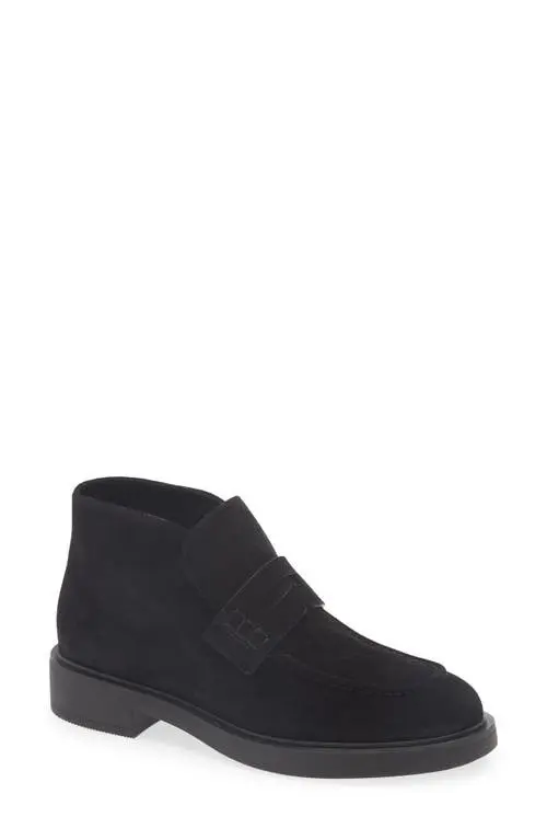 GIANVITO ROSSI Leather Chukka Boot - Black