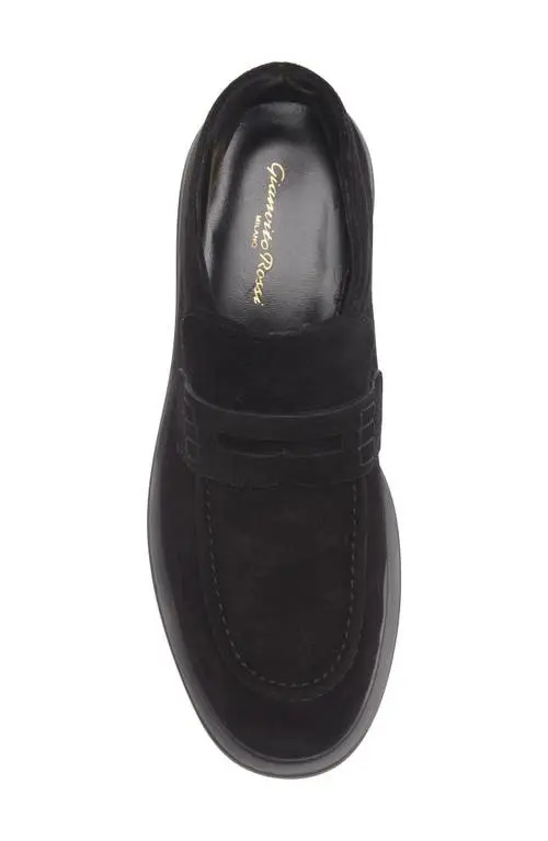 GIANVITO ROSSI Leather Chukka Boot - Black