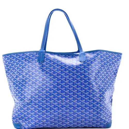 Goyard Artois Tote Coated Canvas Gm - Blue