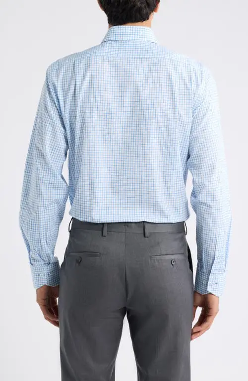 Lorenzo Uomo Trim Fit Box Check Dress Shirt