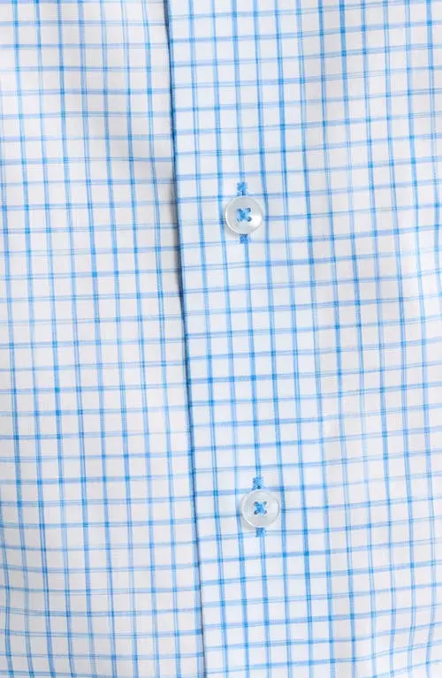 Lorenzo Uomo Trim Fit Box Check Dress Shirt
